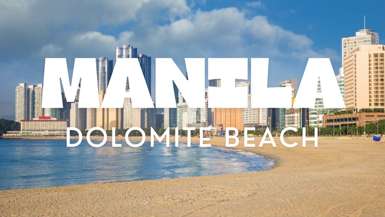 DOLOMITE Beach in MANILA | Philippines - YouTube