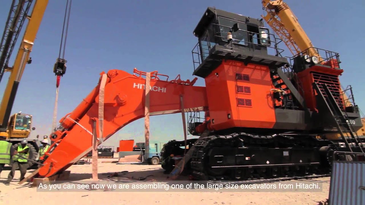GEM - Gulf Earth Moving in collaboration with Hitachi - YouTube