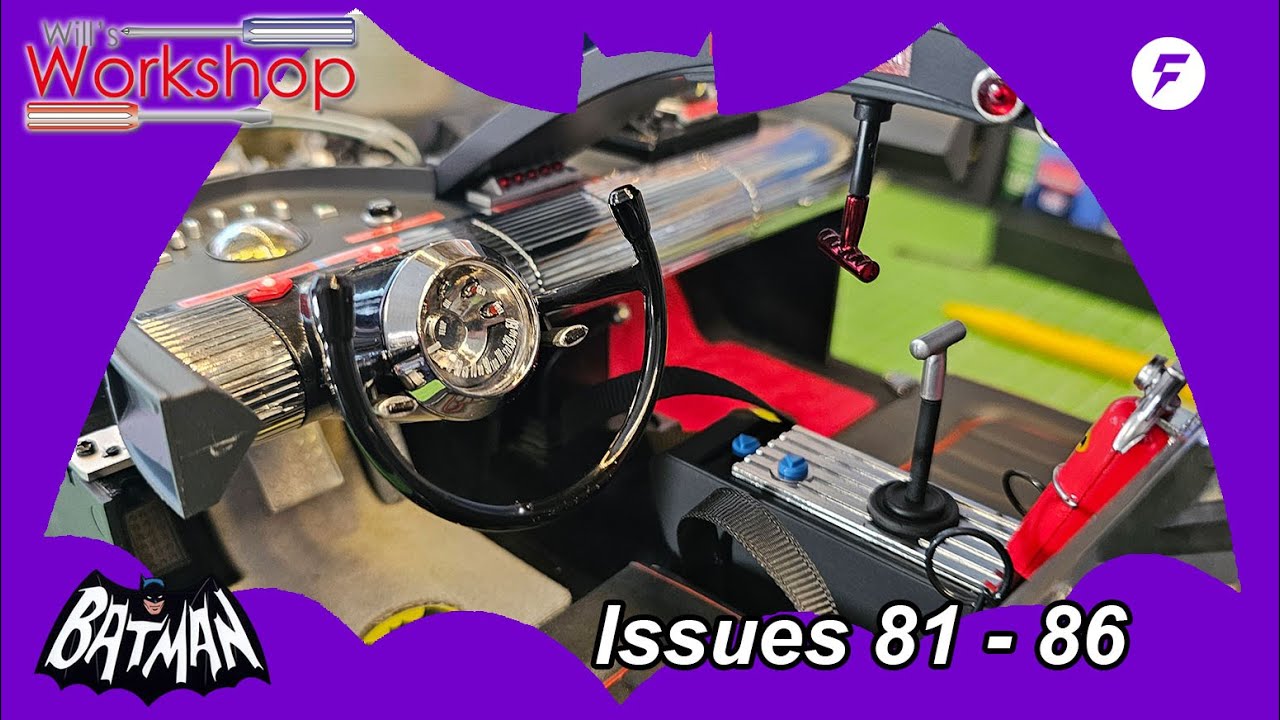 1966 Batmobile build 1:8 Scale - Pack 16 - Issues 81 - 86 - YouTube