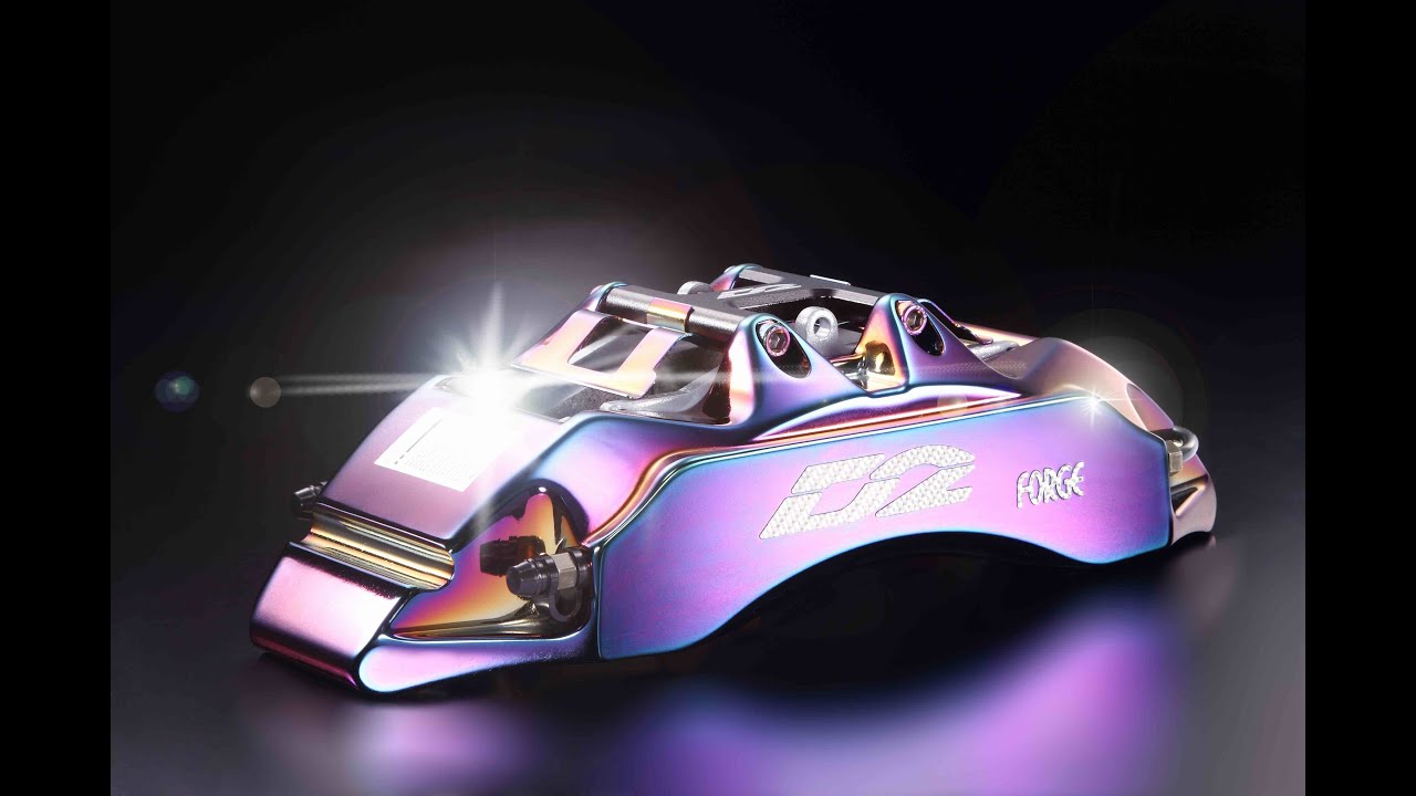 D2 Forged Polish Forged Caliper Titan - YouTube