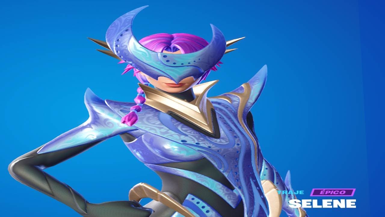 SELENE (BRILLO LUNAR) - FORTNITE - BATTLE ROYALE - GAMEPLAY - NO ...