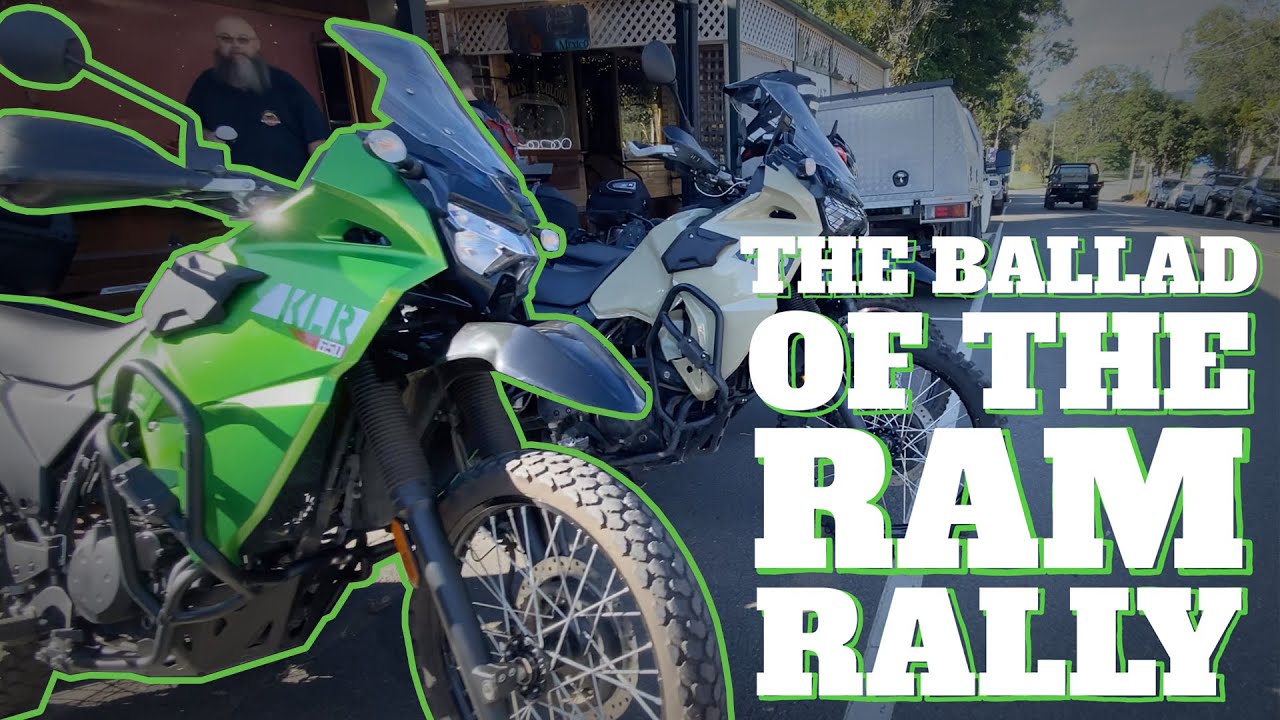 The Ballad of the RAM Rally | 2023 Kawasaki KLR 650 | Motovlog - YouTube