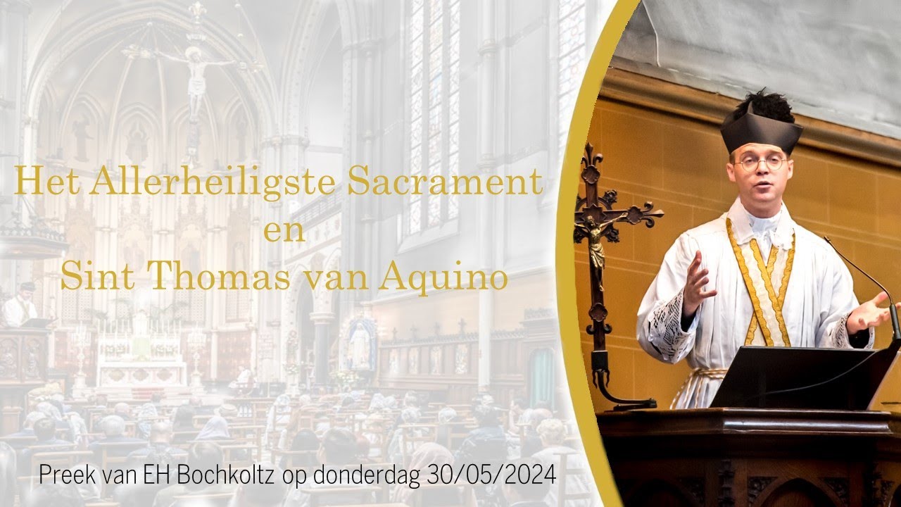 Het Allerheiligste Sacrament en Sint Thomas van Aquino - YouTube