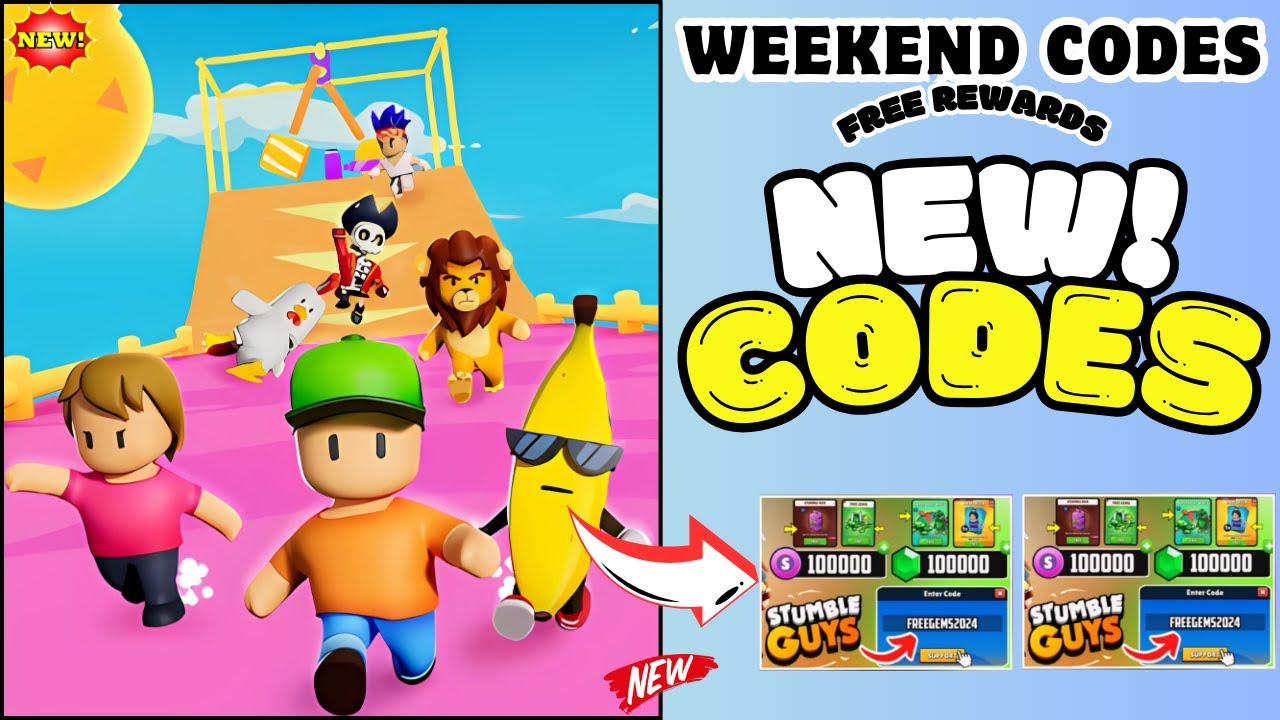 🎄WINTER+WEEKEND CODES🎄STUMBLE GUYS DECEMBER CODES 2024 || STUMBLE GUYS PROMO CODES OF 2024 - YouTube