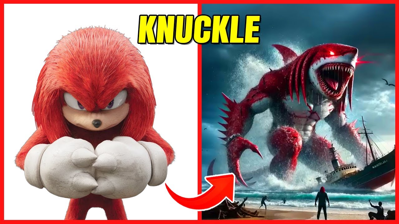 Sonic the Hedgehog 3 in Zombie Giant Shark + Guess the Character by ...