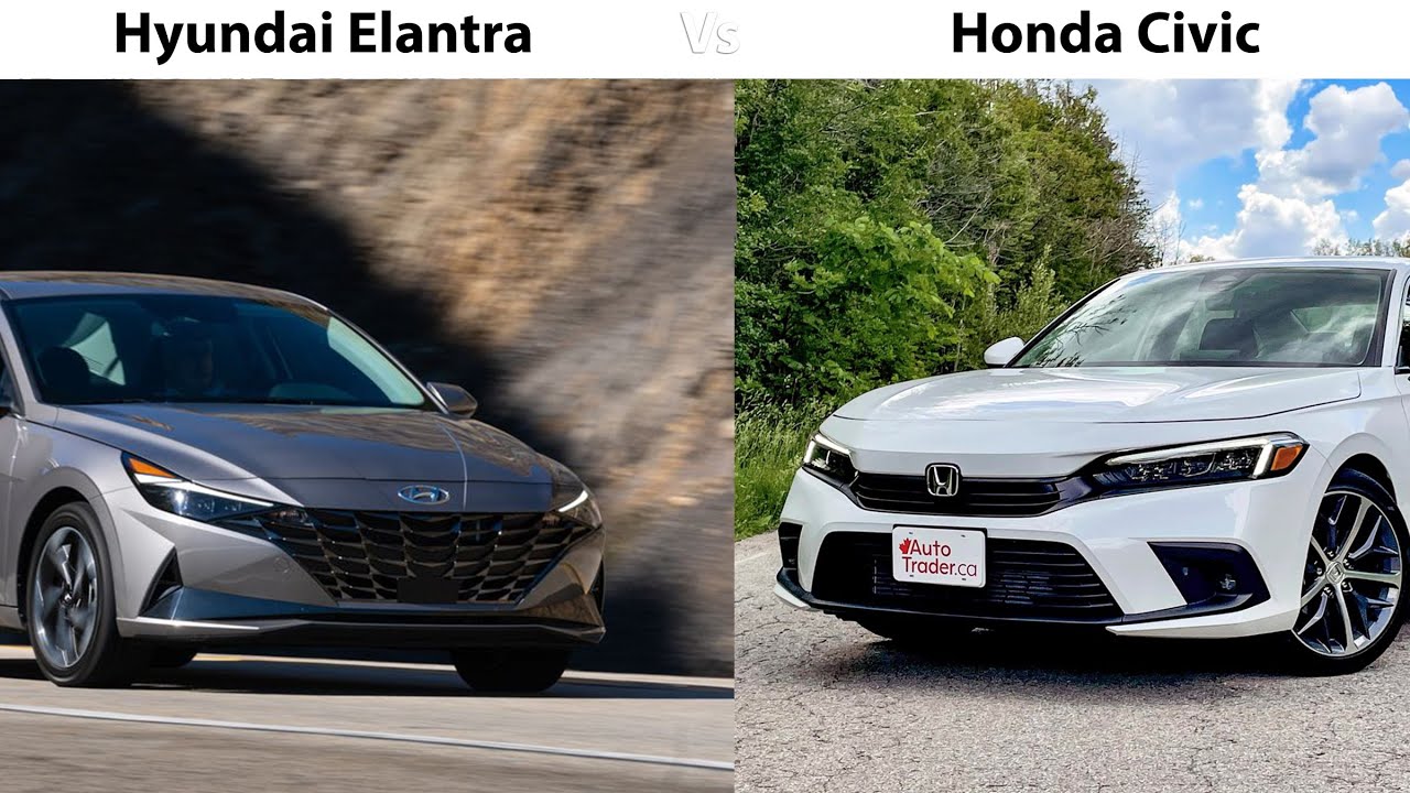 Honda Civic Vs Hyundai Elantra The Ultimate Compact Car Showdownfeed