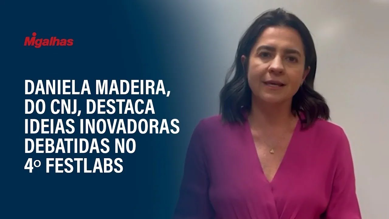 Daniela Madeira, do CNJ, destaca ideias inovadoras debatidas no 4º ...