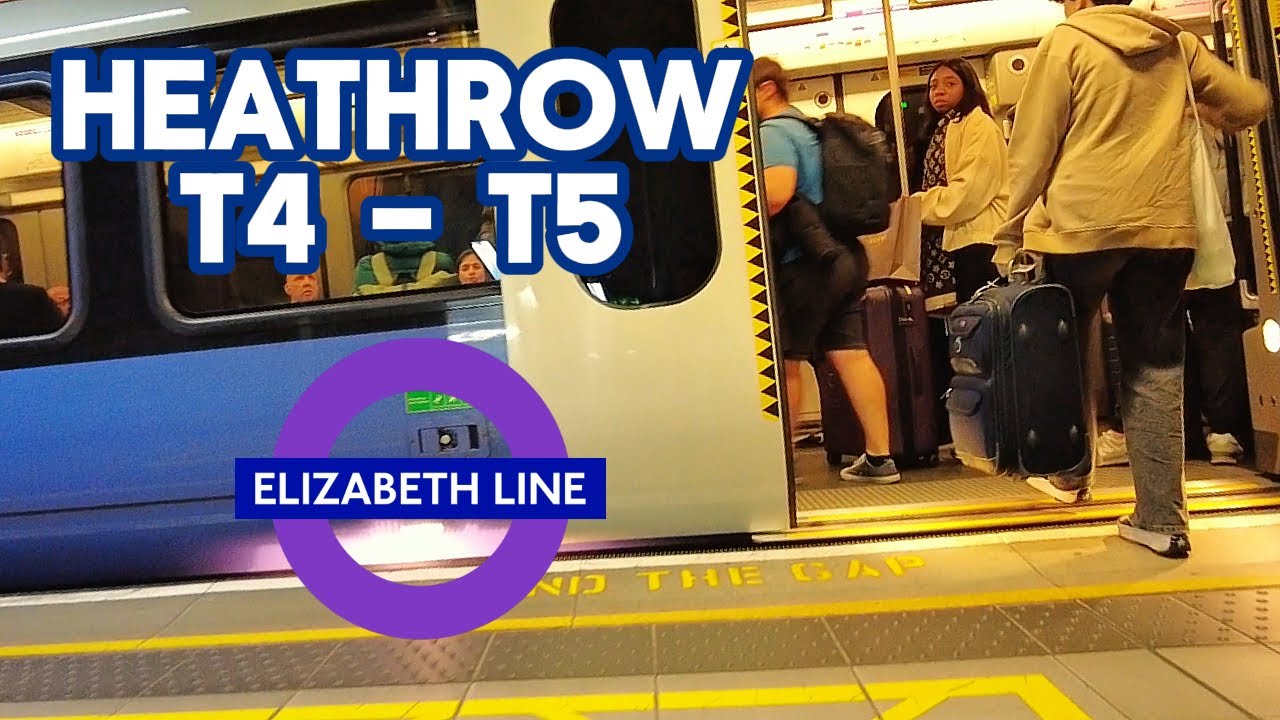 London Underground - Heathrow Terminal 4 To Terminal 5 (Via T2 & T3 ...