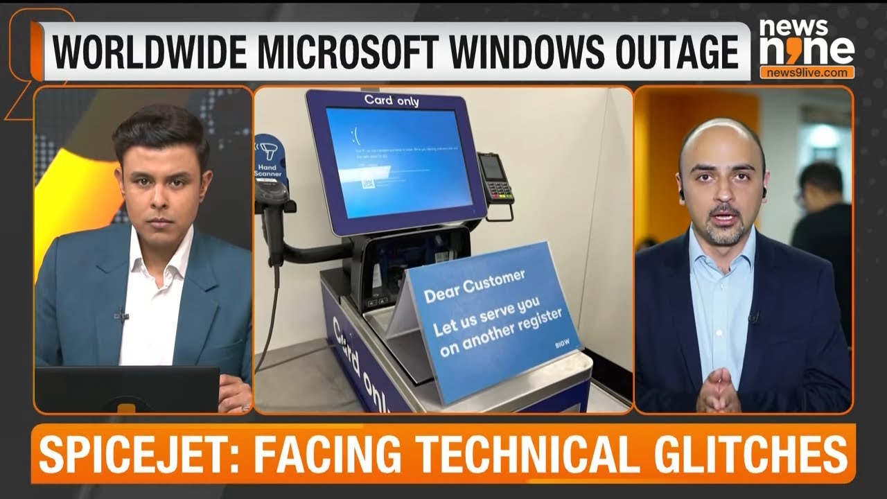 Breaking | Global IT Crash | Microsoft Outage Worldwide | Blue Screen ...