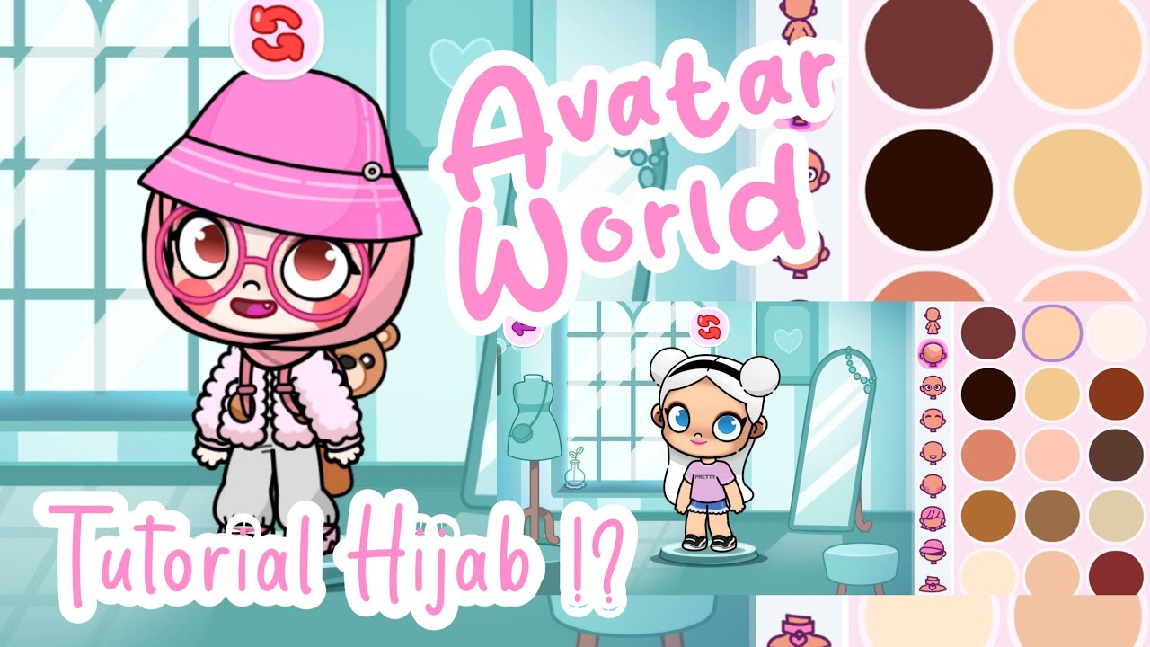Tutorial Hijab Avatar World 😍💖 | Avatar World City Life - YouTube