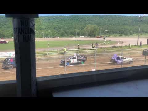 2019 Afton Fair derby heat 1 - YouTube