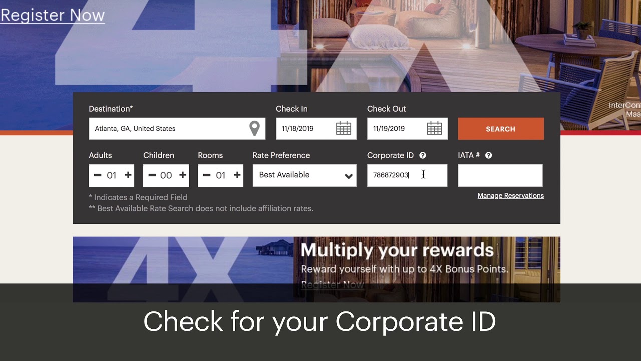 How to Book an IHG Hotel using the Business Edge Platform - YouTube
