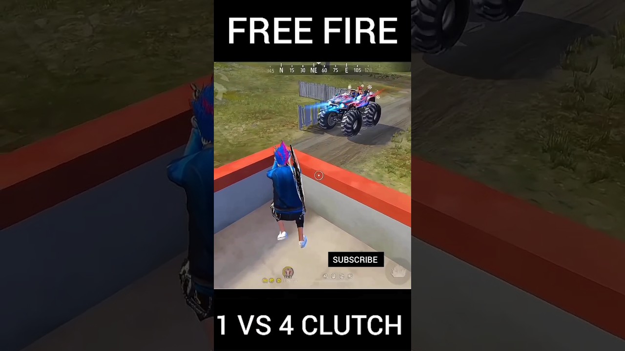FREE FIRE 1V4 CLUTCH // IQ999 //#freefire - YouTube