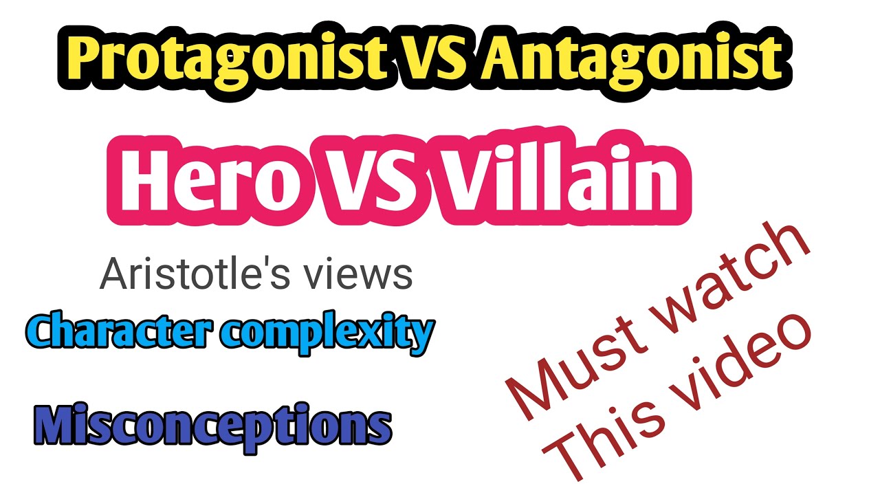 Protagonist and antagonist in literature | Difference between ...