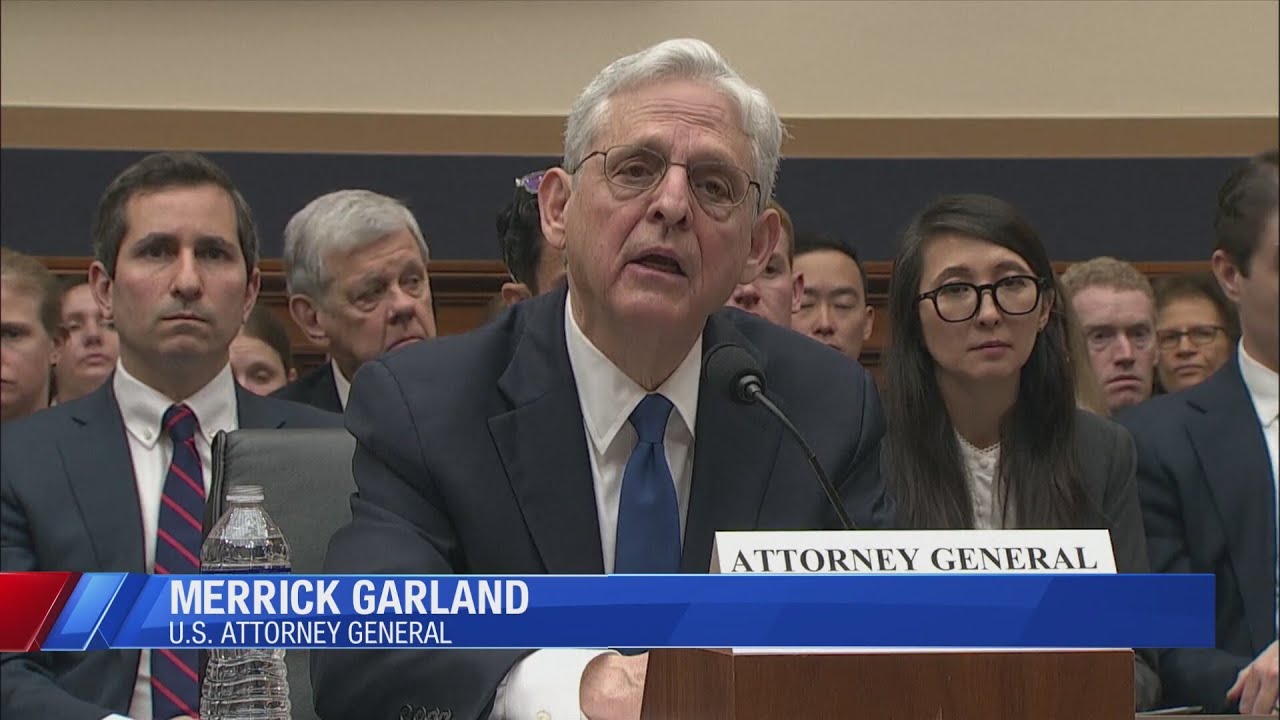 Garland defends DOJ from GOP accusations - YouTube