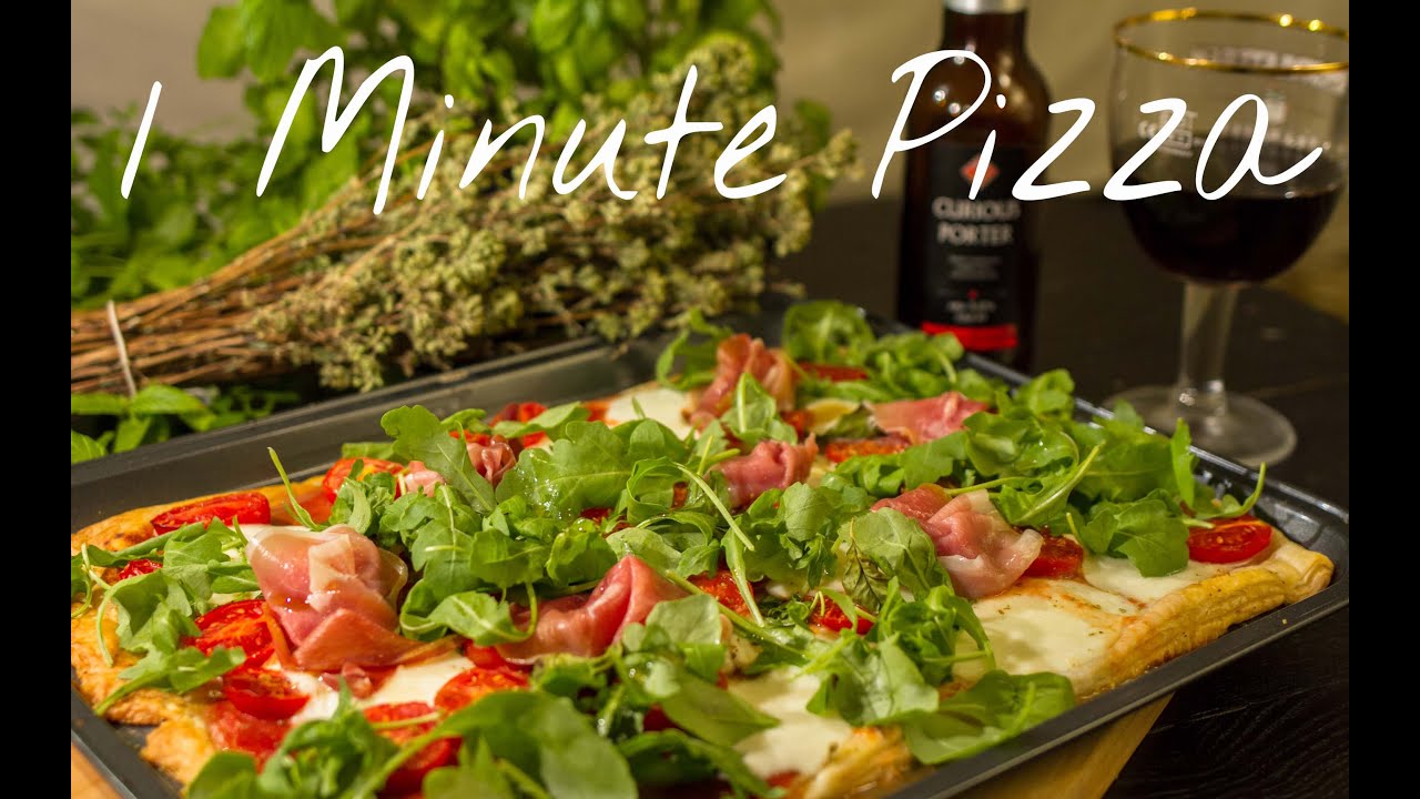 Quick and Easy Pizza Recipes - 1 Minute Sicilian Pizza | Minute Meal ...