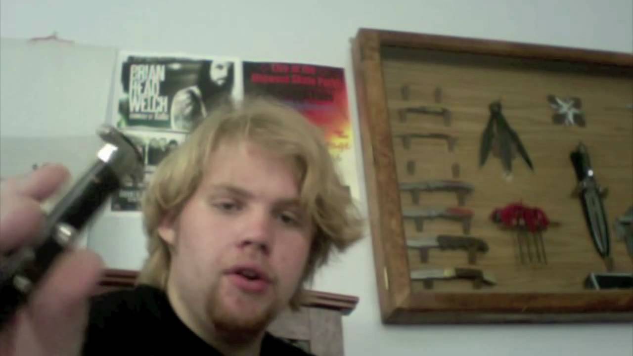 My 60 year old german Spring Loaded OTF stiletto - YouTube