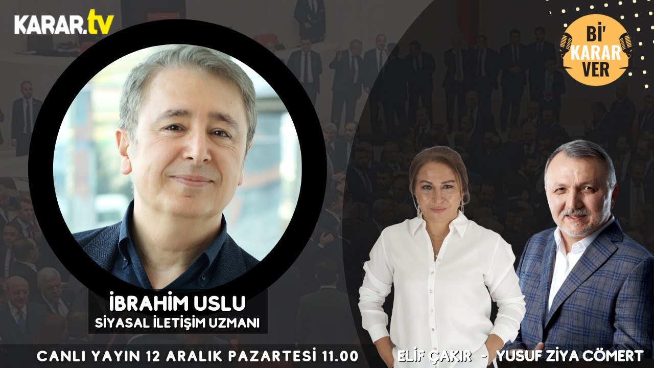 İbrahim Uslu: Kılıçdaroğlu'nun Adaylığı Aşan Bir Hedefi Var - YouTube