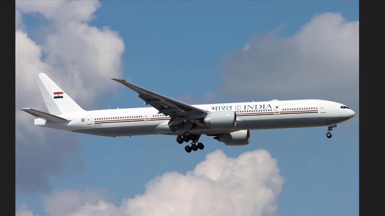 Exclusive!! PM Modi new AIR INDIA ONE B777-300 jetliner - YouTube