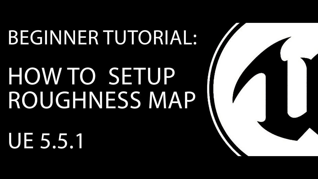 How to setup Roughness Map in Unreal Engine 5.5.1 - YouTube
