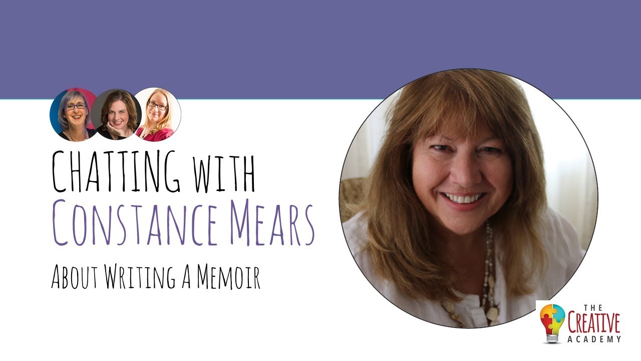 Author Constance Mears chats about writing memoir - YouTube
