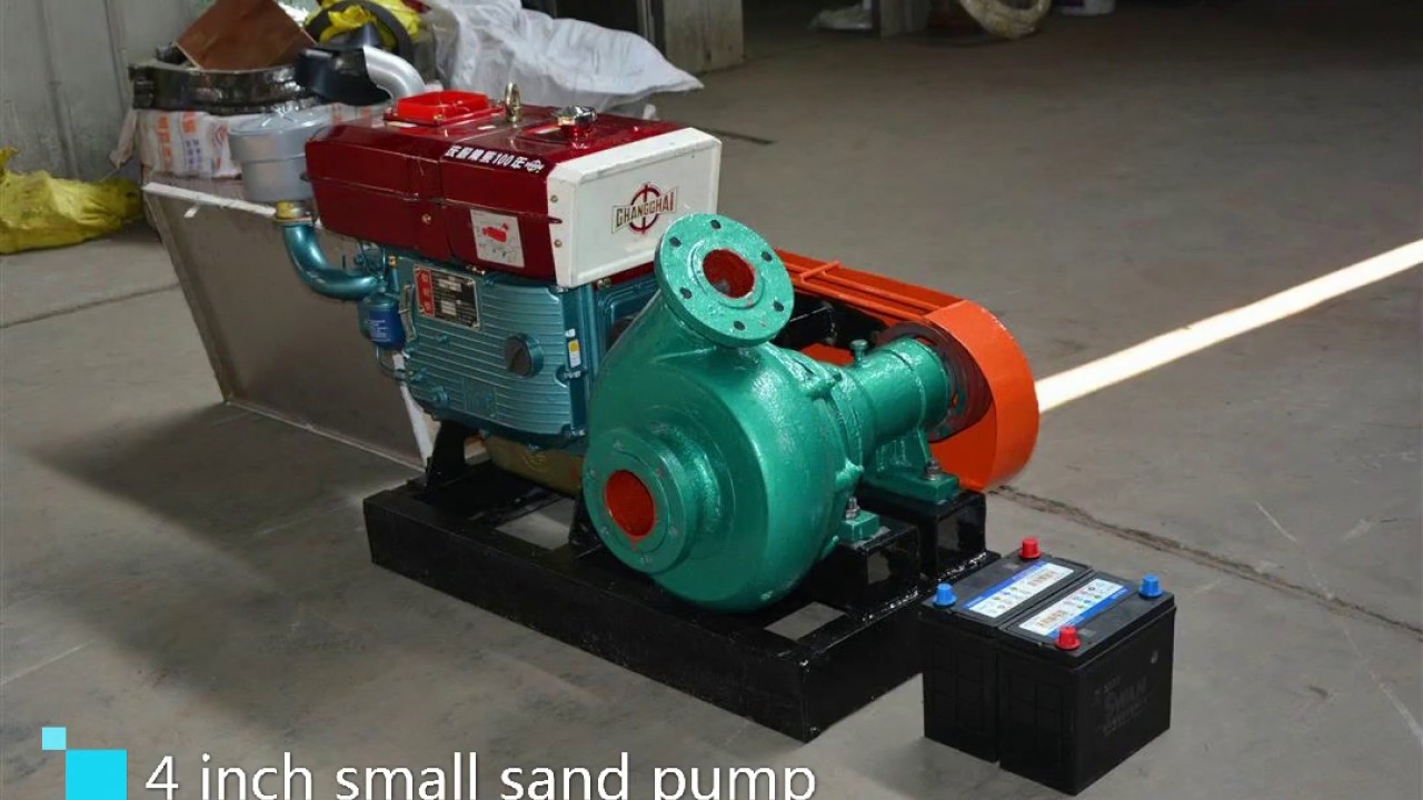 4 inch Simple Sand Pump Dilivered to Panama - YouTube