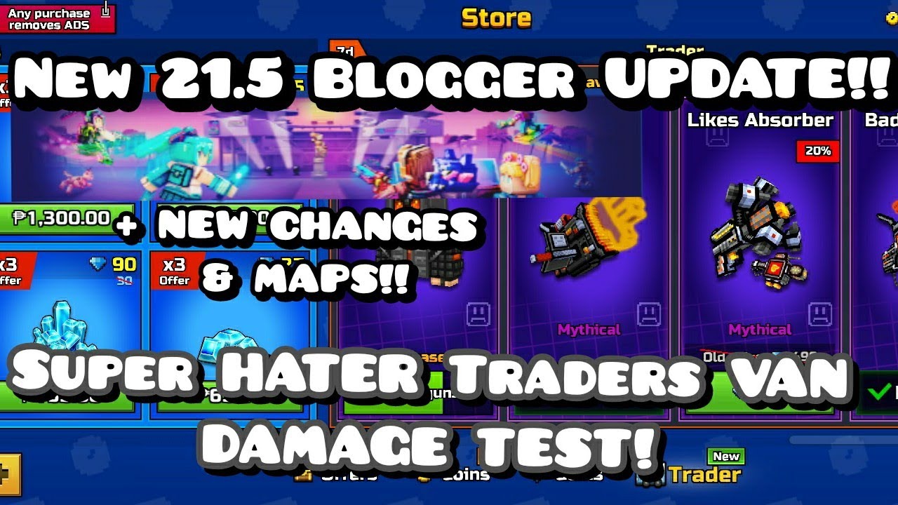 New Blogger UPDATE is OUT! & Super HATER Traders VAN Damage TEST!! Op ...