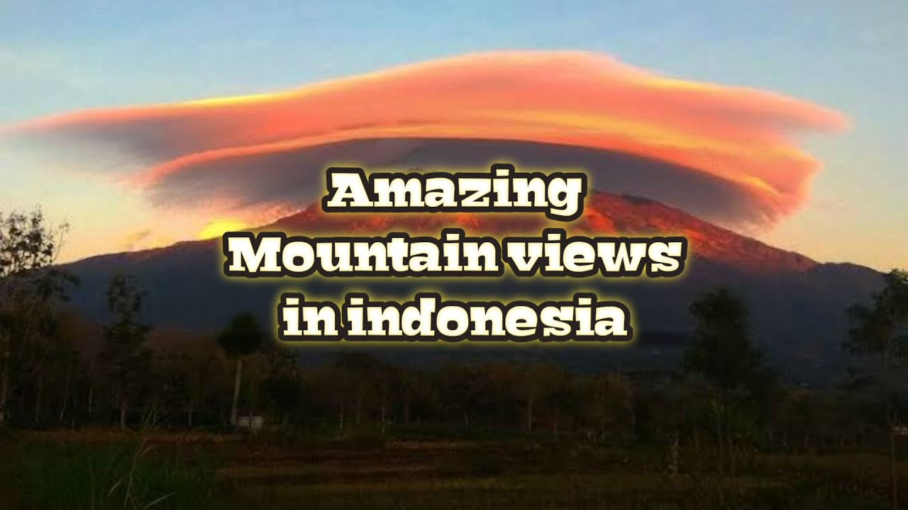 Amazing places,top beautiful mountains view in indonesia #itsindonesia ...