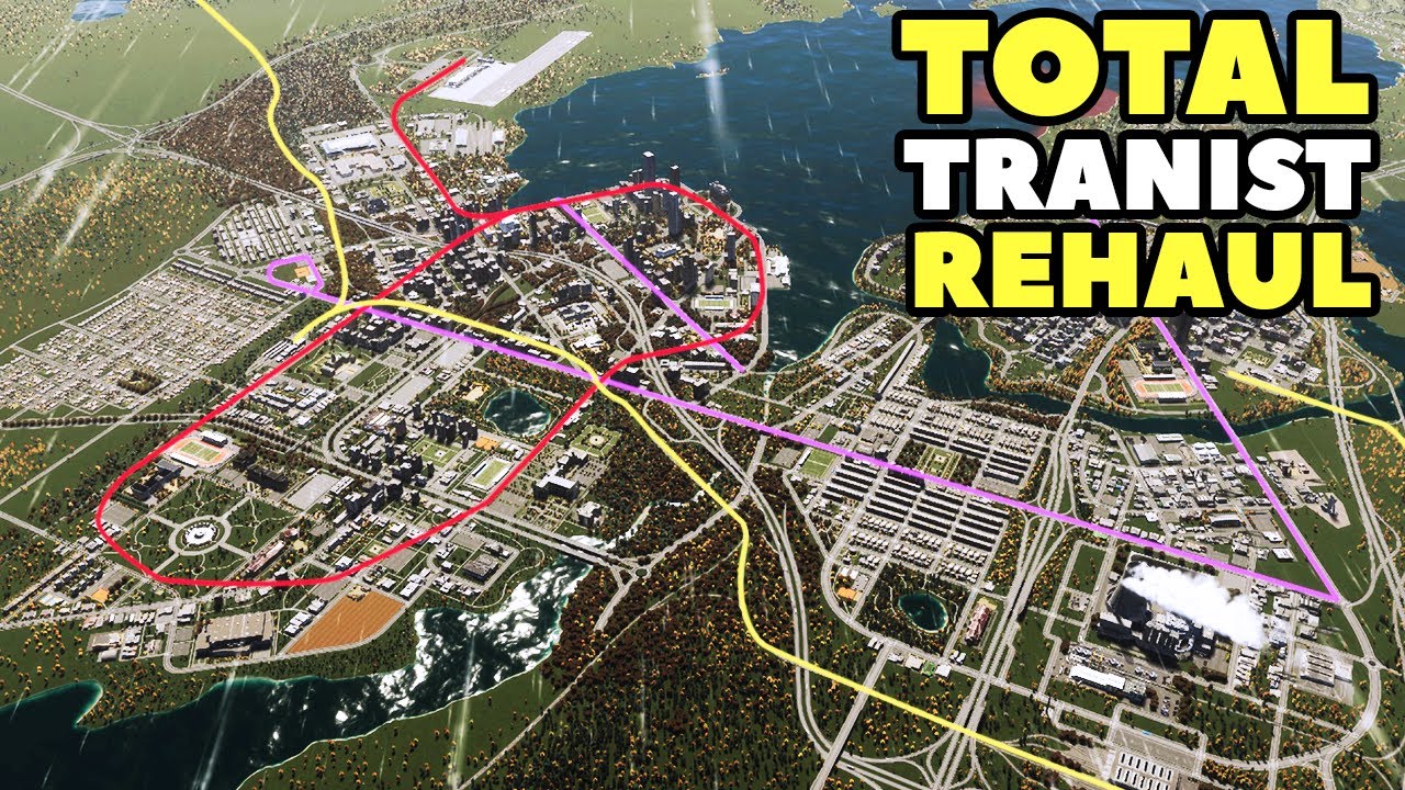 Complete Transit REHAUL Cities Skylines 2 - YouTube