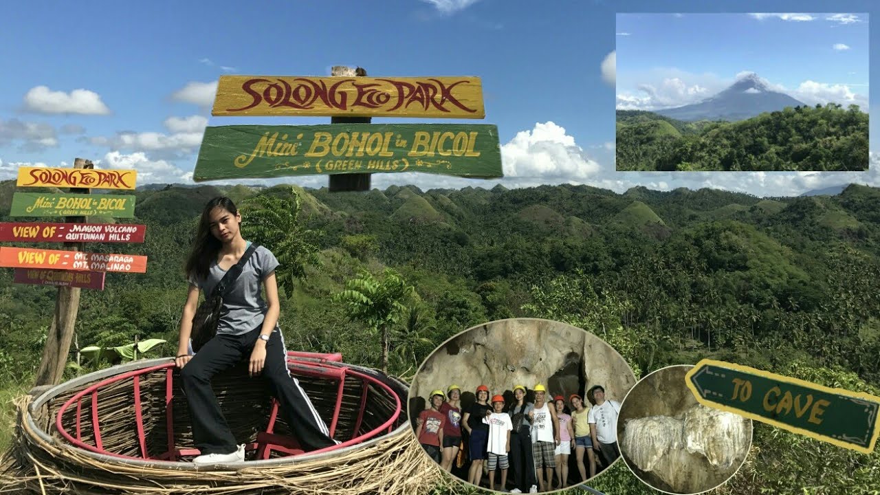 Chocolate Hills in Bicol | Solong Eco park | Sam Marchan - YouTube