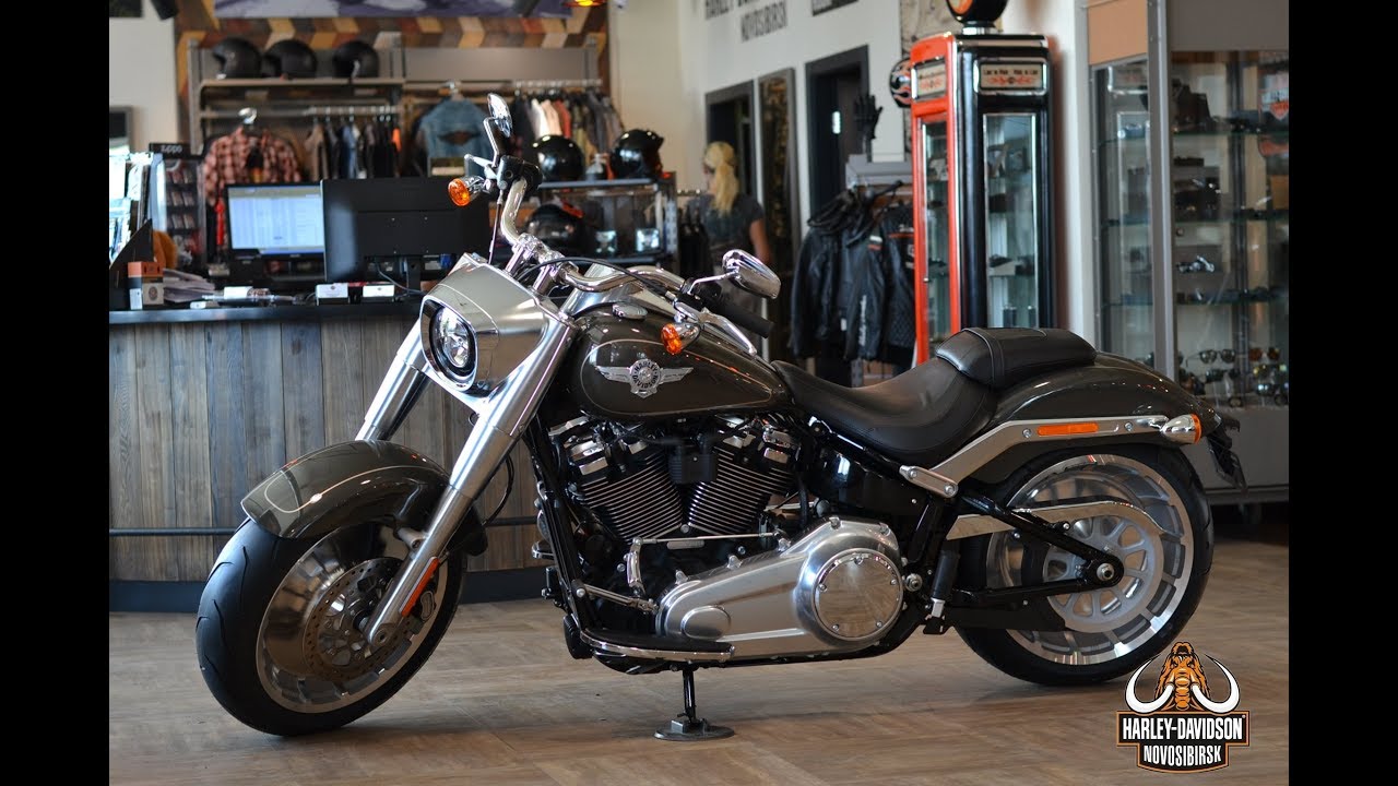 Harley-Davidson Fat Boy 107 “Industrial Gray” - YouTube