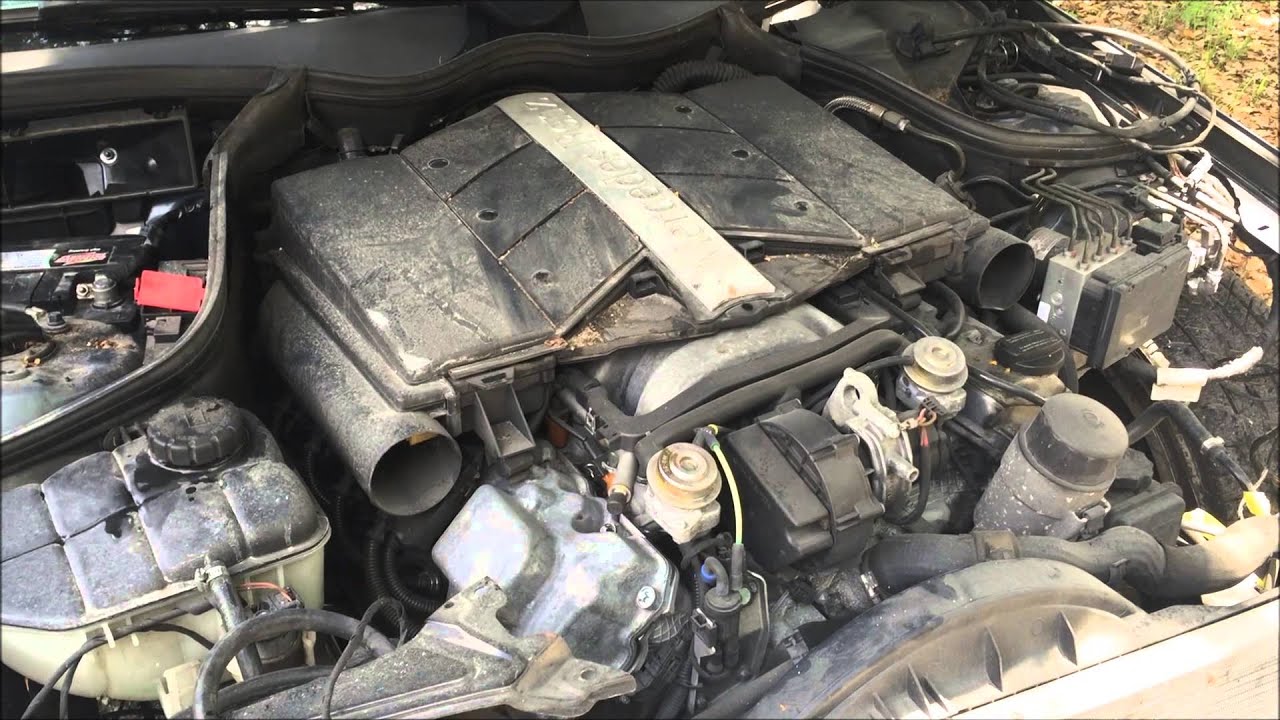 2004 CLK500 W209#5 ENGINE - YouTube