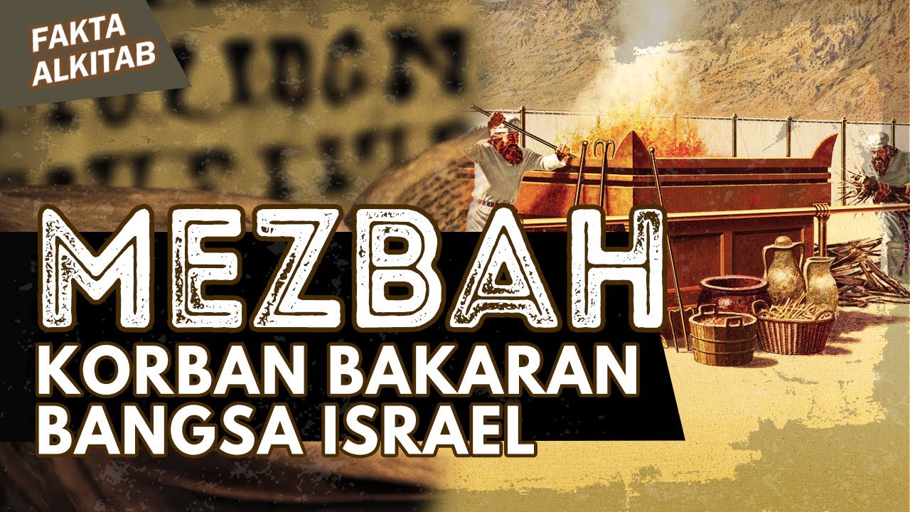 #FaktaAlkitab | JENIS-JENIS MEZBAH YANG DICATAT ALKITAB - YouTube