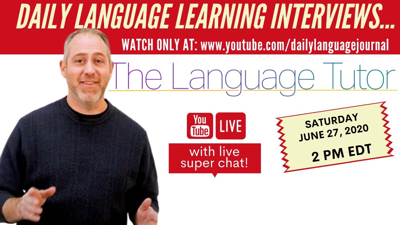 LIVE Chat With The Language Tutor Learn Spanish Online With Dr Danny Evans YouTube live-chat-with-the-language-tutor-learn-spanish-online-with-dr-danny-evans-youtube