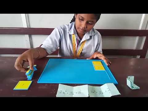 RANI SANVI|GRADE 7C | MATH LAB ACTIVITY| ACHARIYA VILLIANUR - YouTube