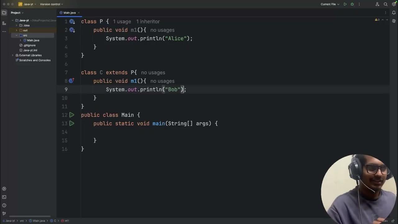 Method Overriding Intro || OOPS || JAVA || Telugu - YouTube