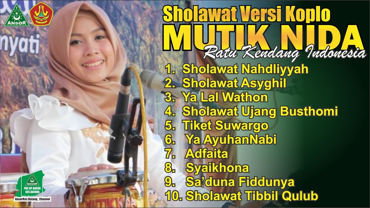Mutik Nida Ratu Kendang - Special Sholawat - YouTube