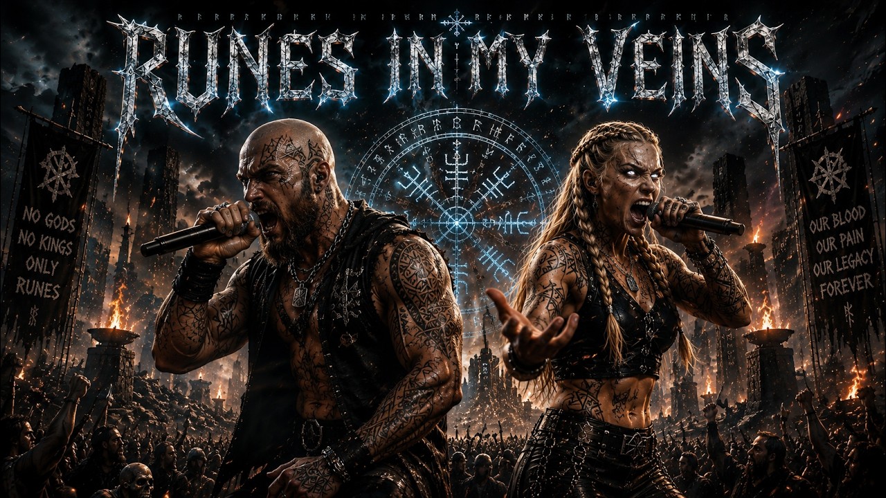 RUNES IN MY VEINS | Viral Viking Pop Metal Ritual 2026 | Addictive ...