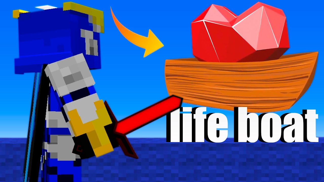 Minha primeira vez jogando no LIFEBOAT (Minecraft Bedrock) - YouTube