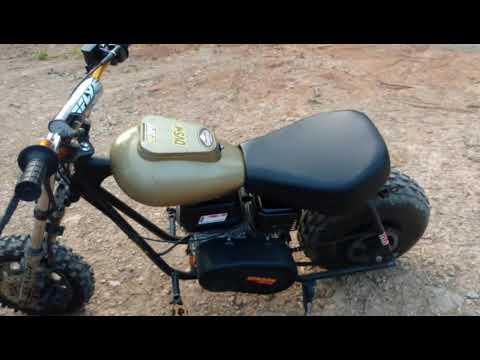 Mini Bike / MB 200 / Custom - YouTube