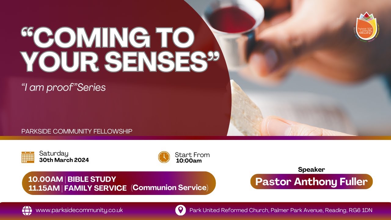 Pastor Anthony Fuller || Coming to your senses || Worship Service - YouTube