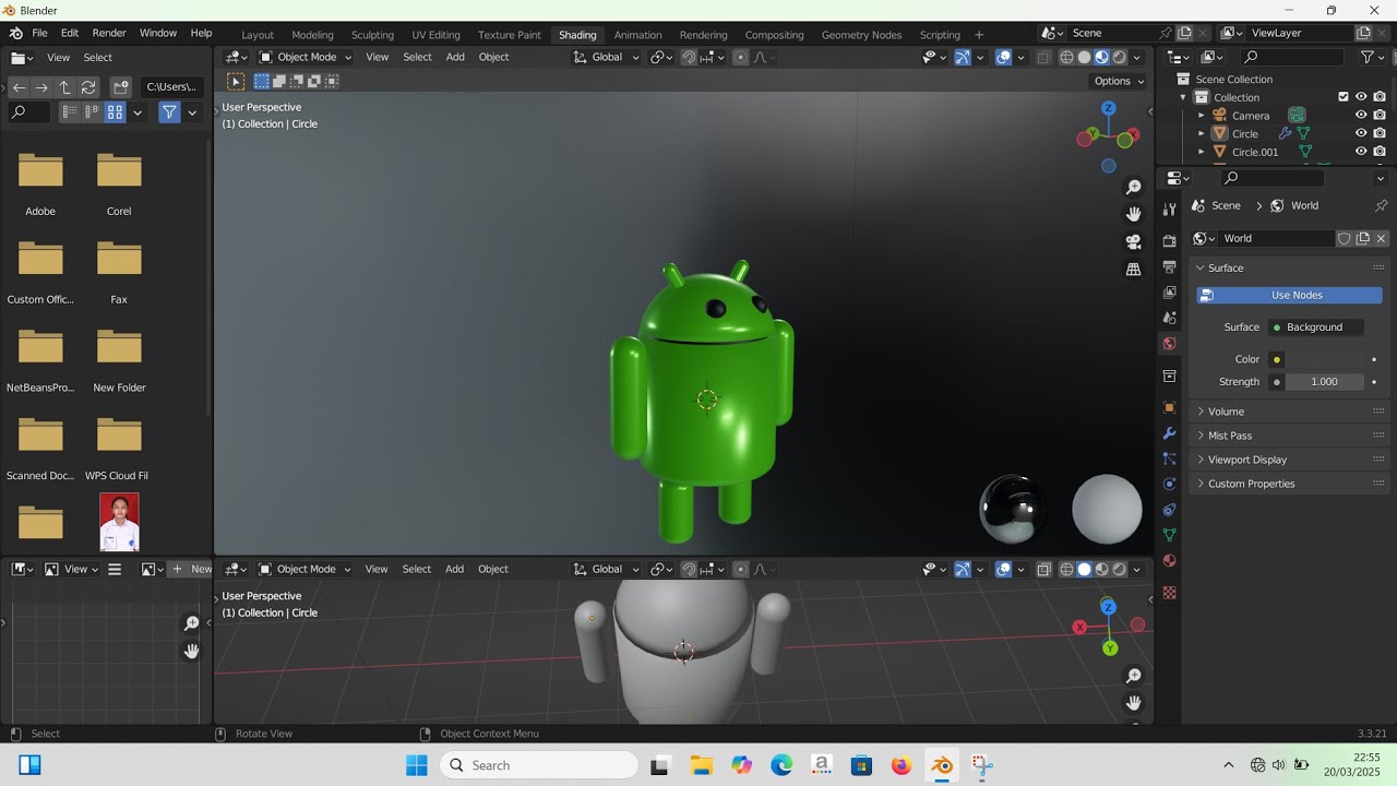 Logo Android | Animasi 3d - YouTube