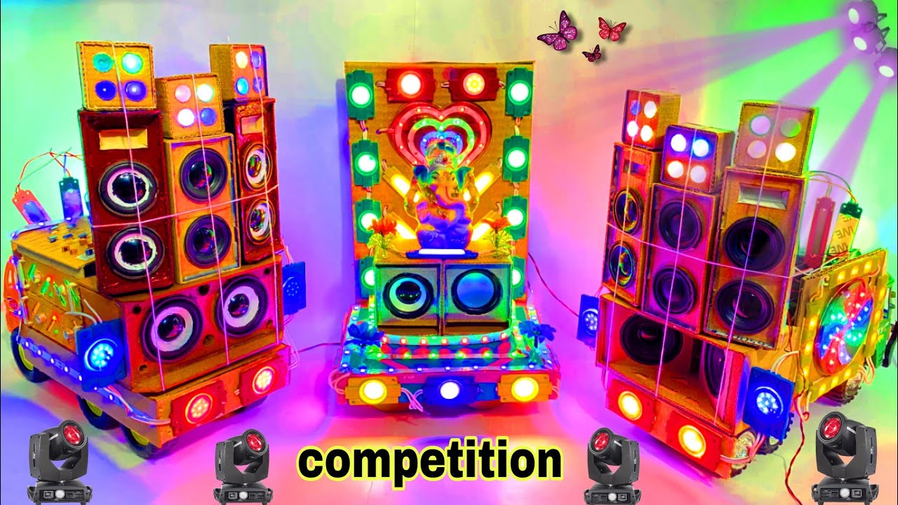 Mini Dj Truck Loading At Home | Dj Trolley | Big Dj Truck | Small Dj ...