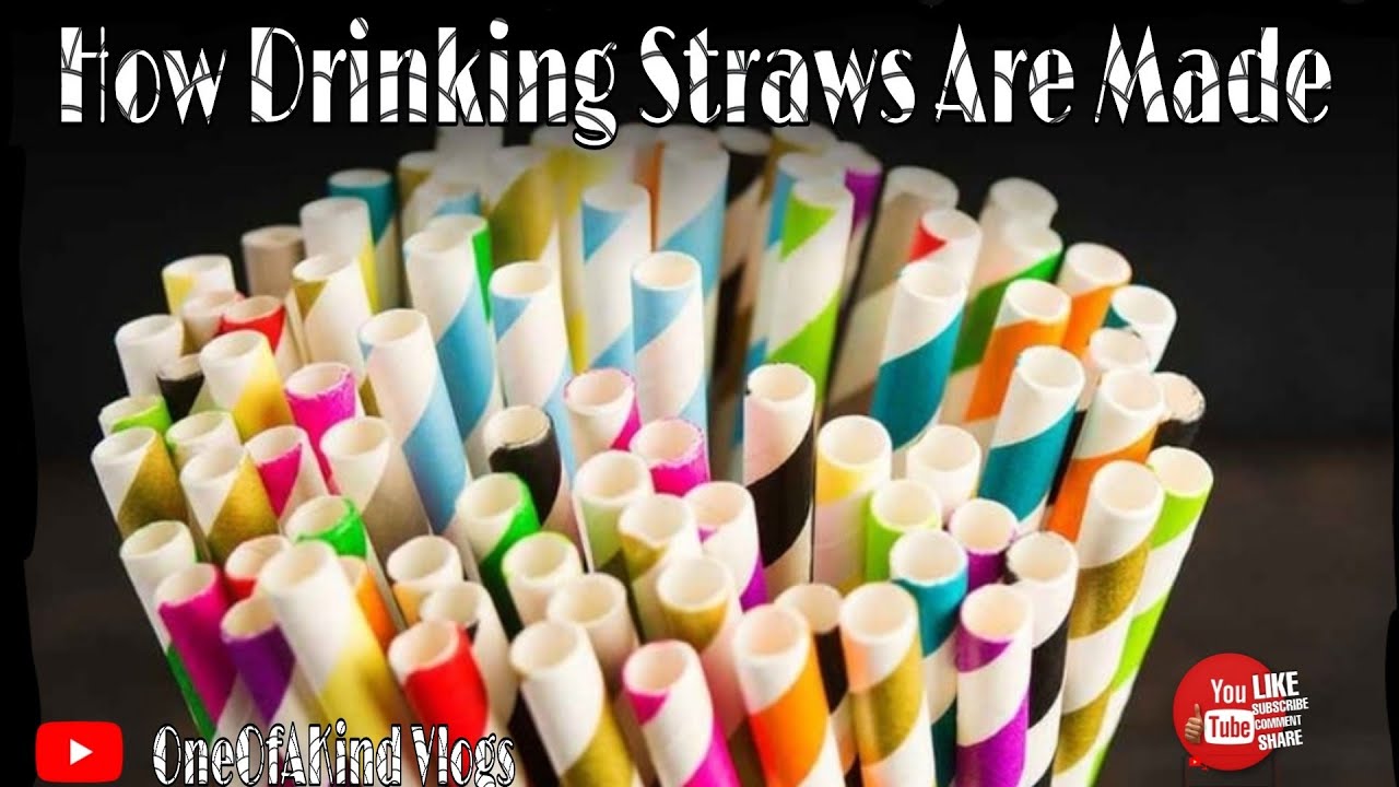 How Drinking Straws Are Made - YouTube