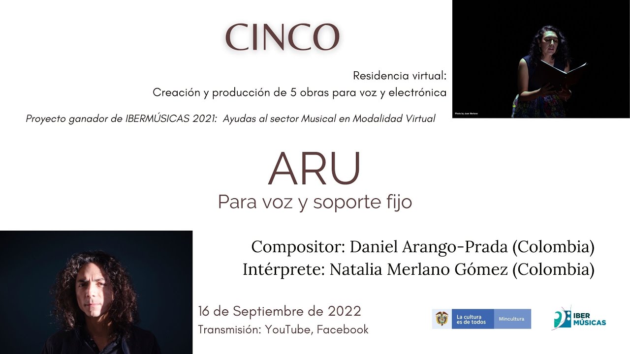 ARU - Compositor: Daniel Arango-Prada (Colombia) - YouTube