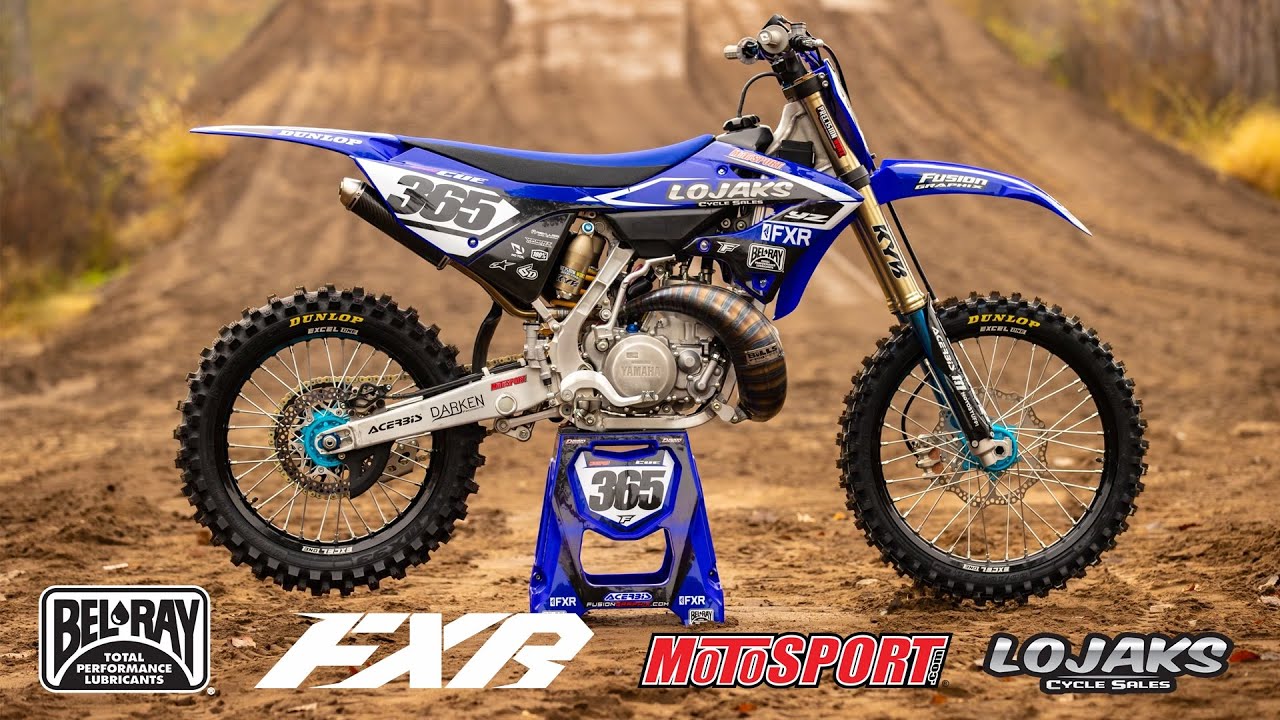 Brett Cue 2-Stroke at Nona’s Nightmare - 2022 YZ250 - YouTube
