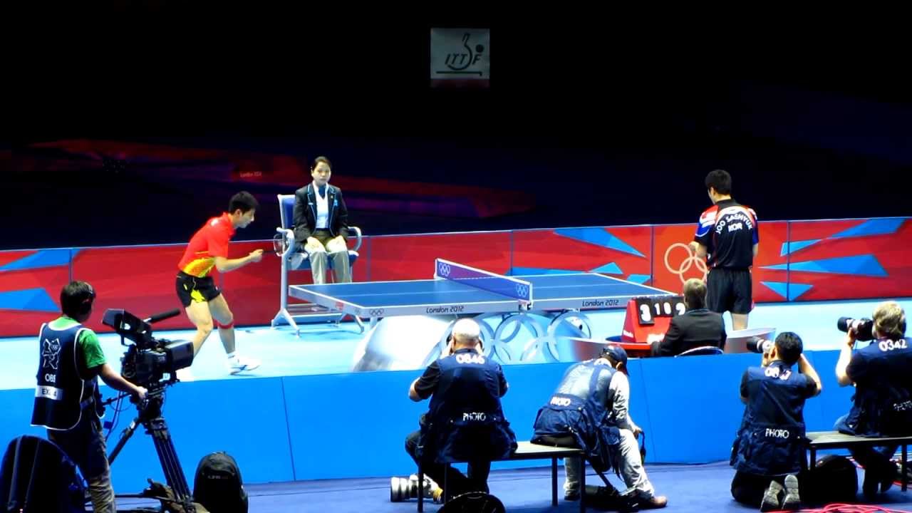 Zhang Jike (China) vs Joo Se-Hyuk (Korea) London 2012 Olympics Table ...
