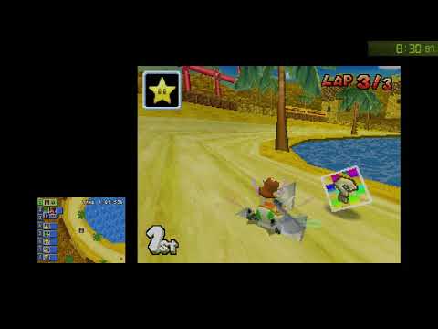 Mario Kart DS All Tracks Speed Run in 1:04:07 (Wii U VC) - YouTube