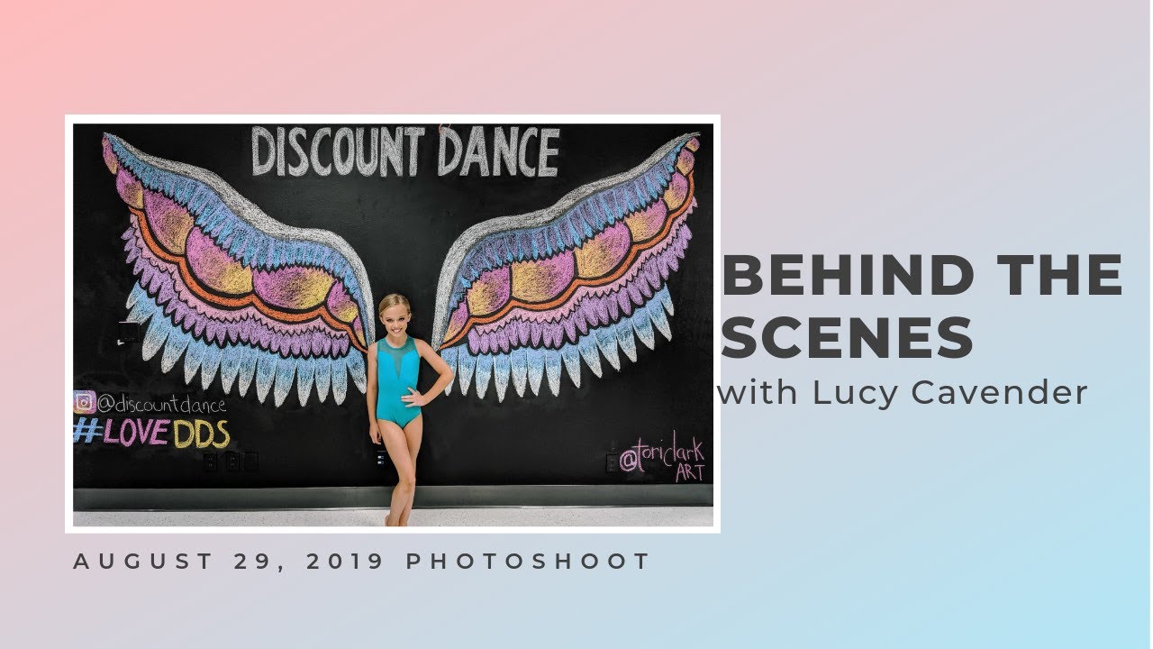 Behind the Scenes of a Discount Dance Photoshoot | Lucy Cavender VLOG ...