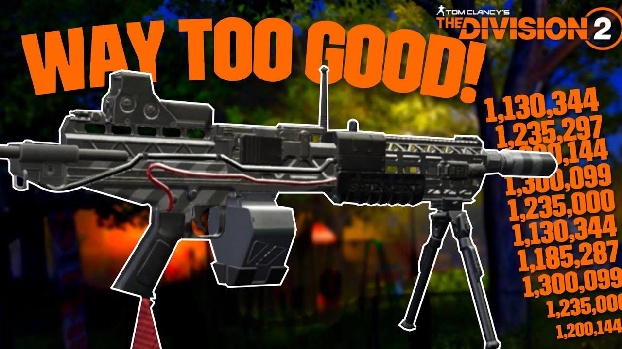 This Exotic LMG is a CHEAT CODE in The Division 2! - YouTube
